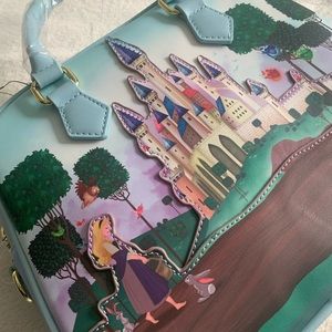 Loungefly | Bags | Loungefly X Disney Sleeping Beauty Castle Satchel ...